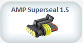 AMP Superseal Cavity Plugs Pk10 or Pk100
